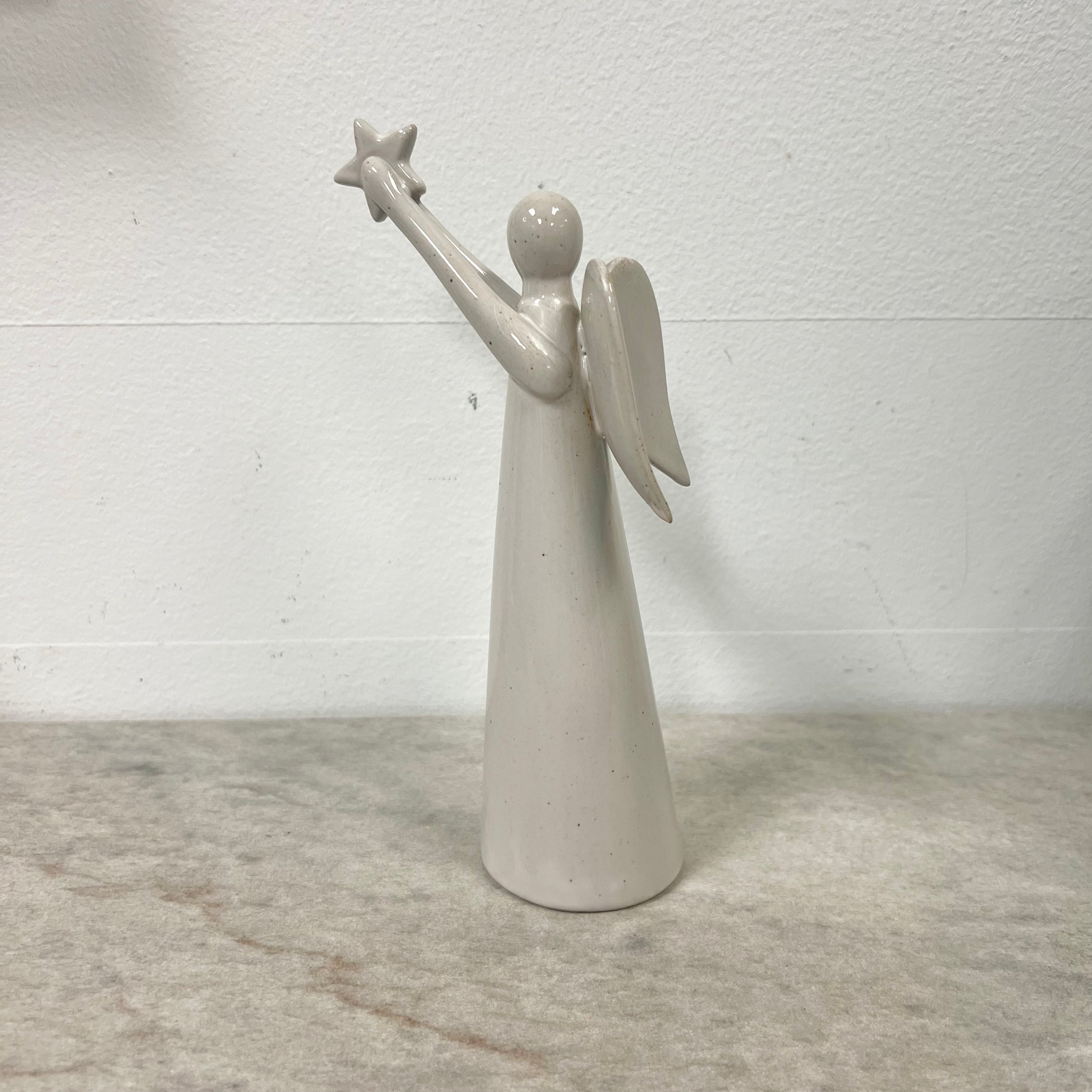 Stoneware Angel – Prairie in Bloom