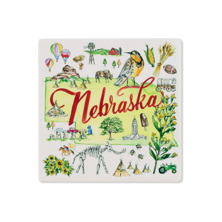 Nebraska State Design – Prairie in Bloom