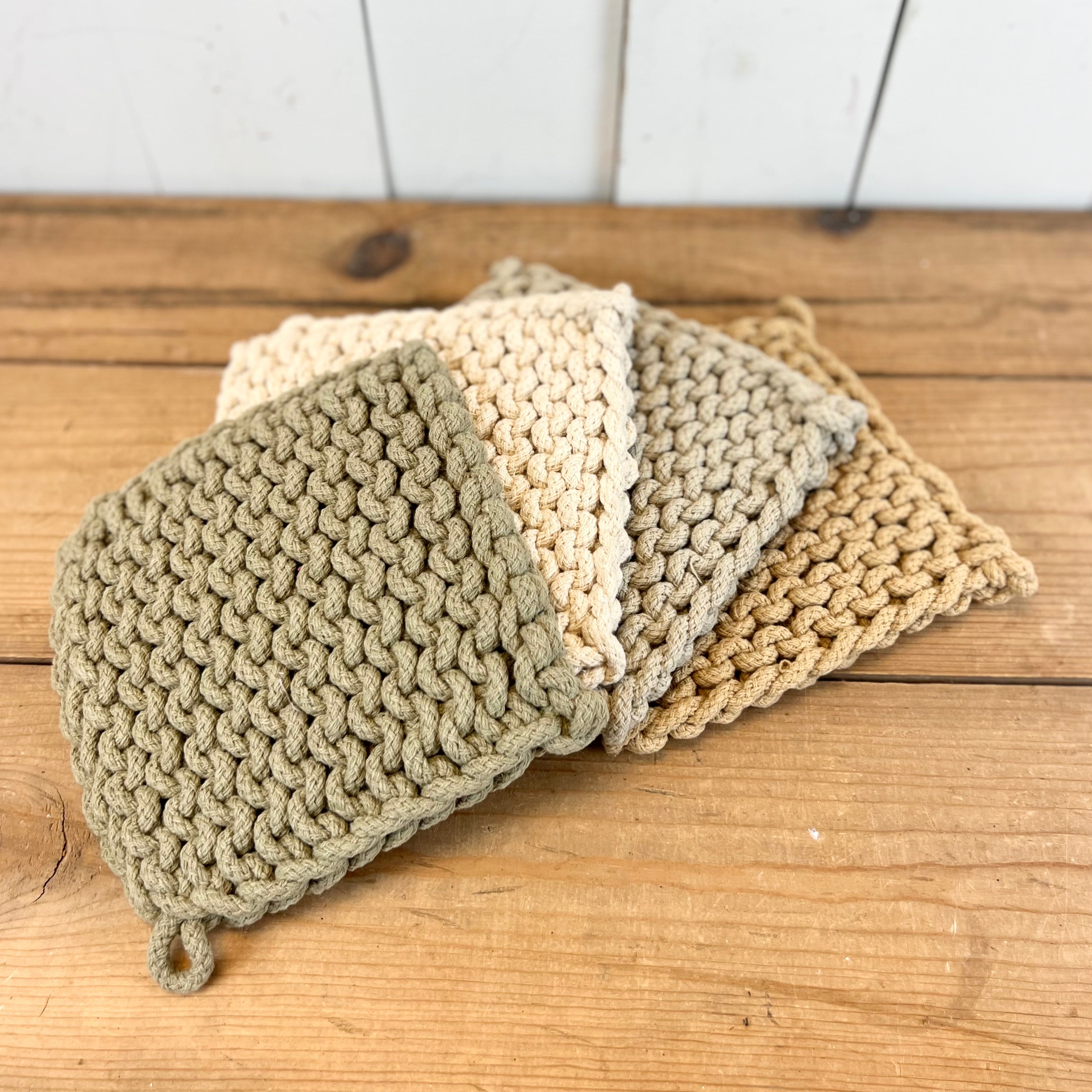 Crocheted Potholders – Prairie in Bloom