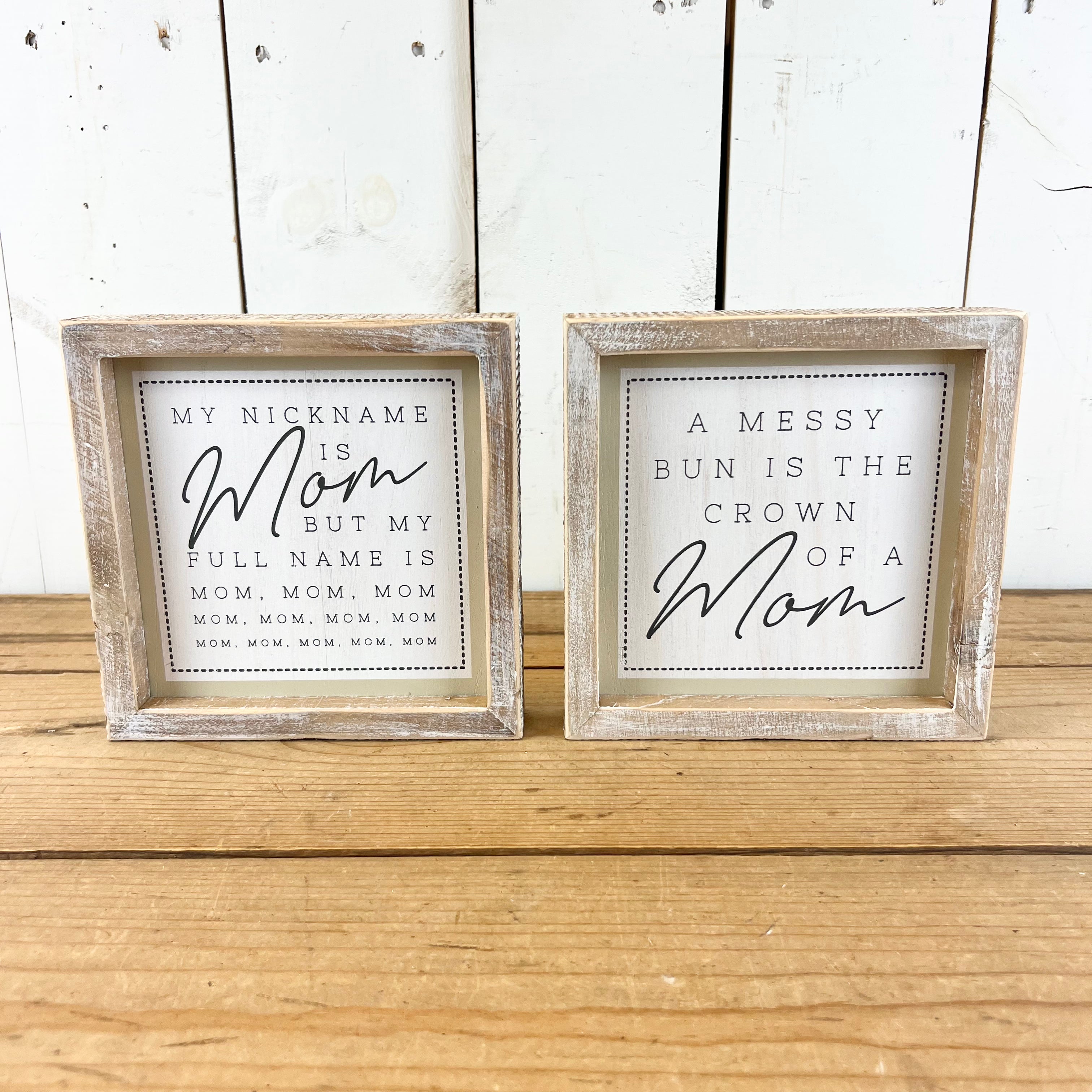 Reversible Mom Signage – Prairie in Bloom