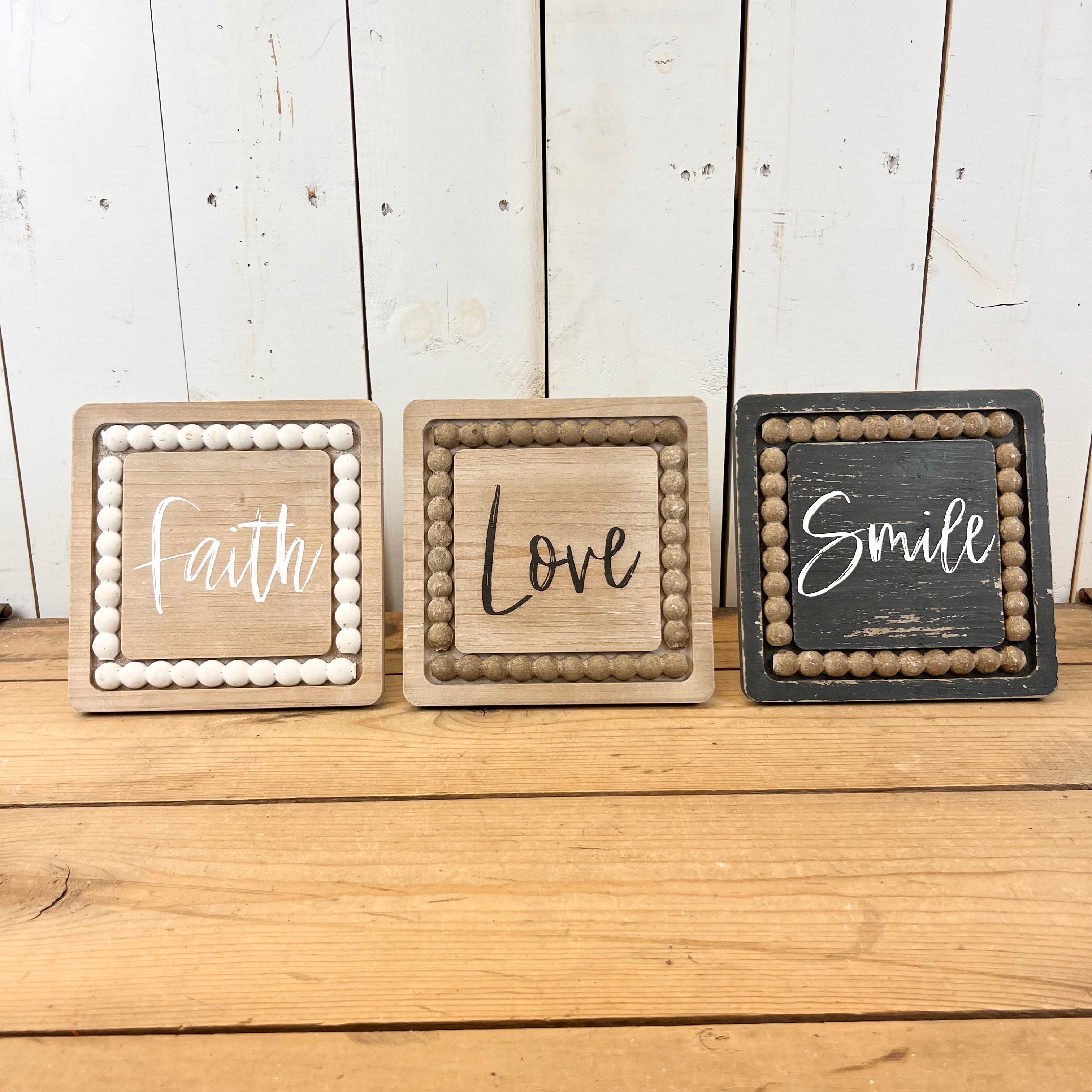 Inspirational Beaded Signs – Prairie in Bloom
