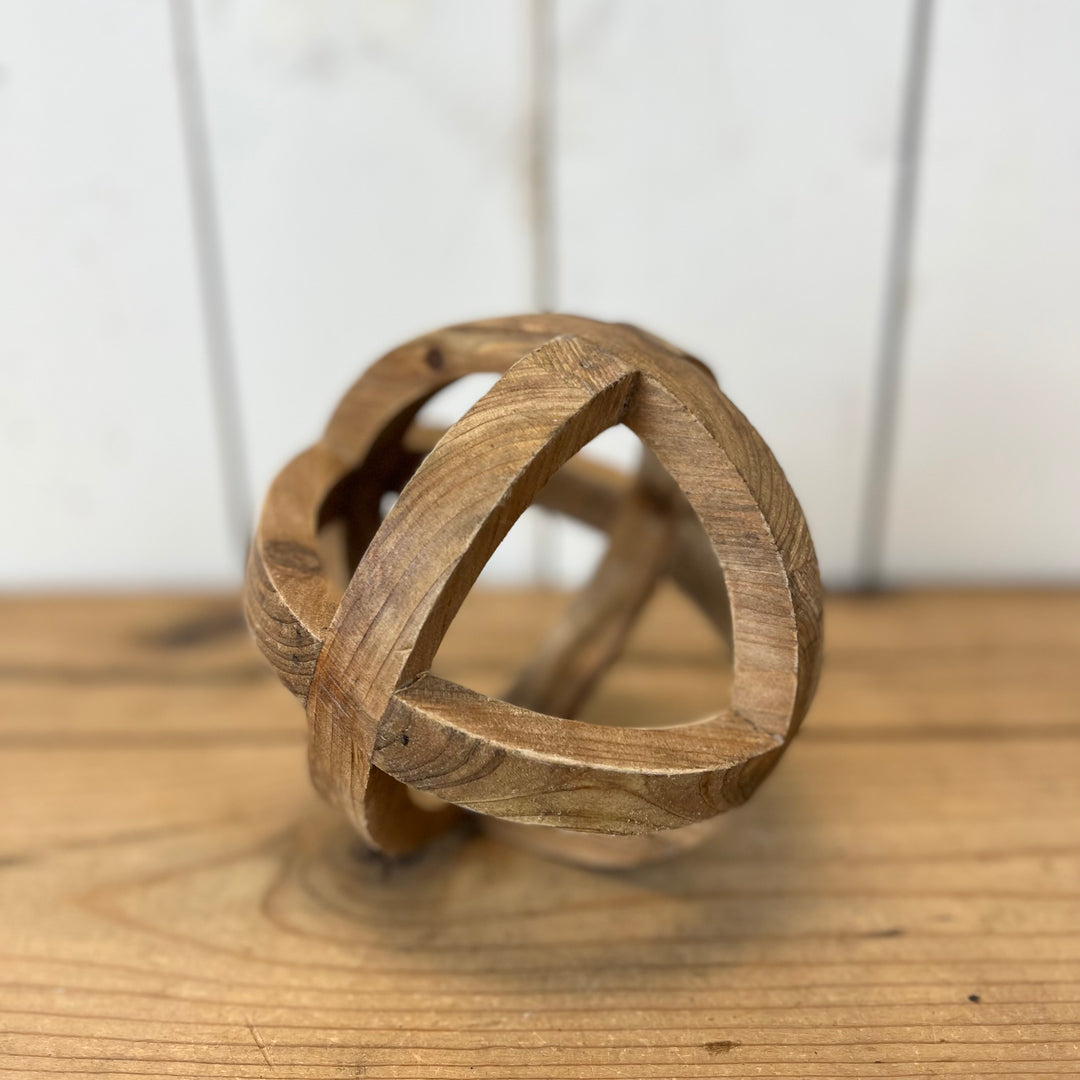 Wood Orbs, Two Sizes Available – Prairie in Bloom